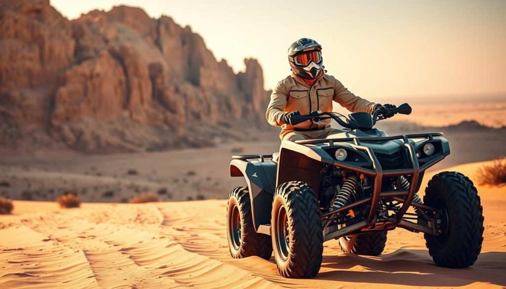 What to wear when quad biking in the desert?